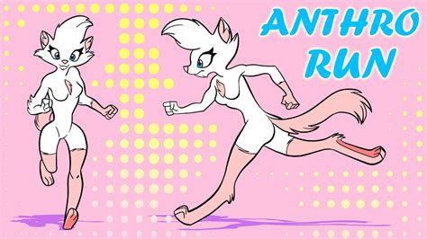 How To Animate Anthro Female Run Youtube
