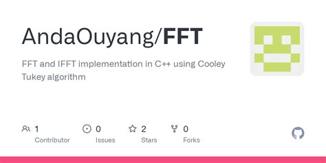 Github Andaouyang Fft Fft And Ifft Implementation In C Using Cooley Tukey Algorithm