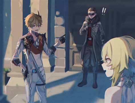 Luke Genshin Impact Danbooru