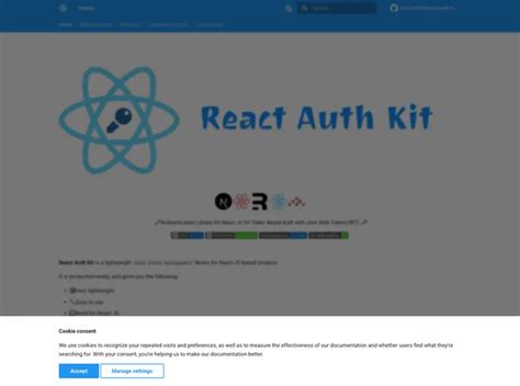 React Auth Kit By React Auth Kit A Nextjs Template Built At Lightspeed