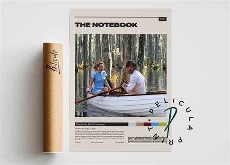The Notebook Poster Nick Cassavetes Minimalist Movie Poster Sold By
