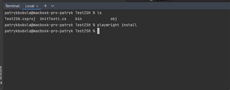 Installing Playwright On Macos Monterey And The Zsh Bug Command Not Found Iteo