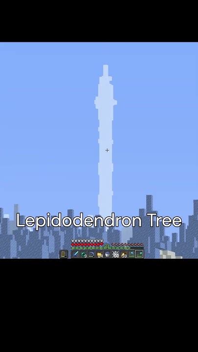 Lepidodendron Tree Found In Minecraft Viral Minecraft Lifestealsmp Youtube