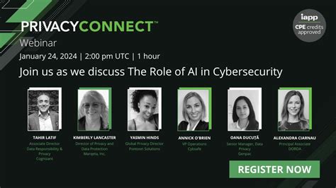 Onetrust Privacyconnect On Linkedin Join Us Next Week For An Insightful Webinar With A Great