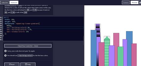 Learn Css By Building A City Skyline Step 60 Html Css The