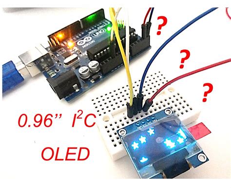 The First Usage of 0.96" I2C OLED Display With Arduino UNO : 7 Steps ...