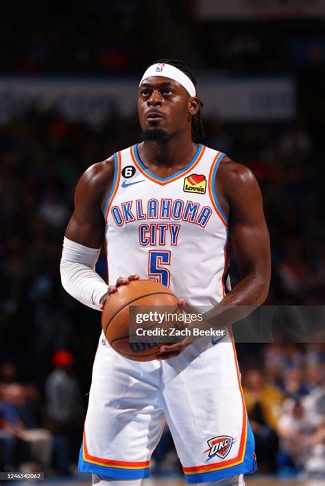 Luguentz Dort Of The Oklahoma City Thunder Shoots A Free Throw During