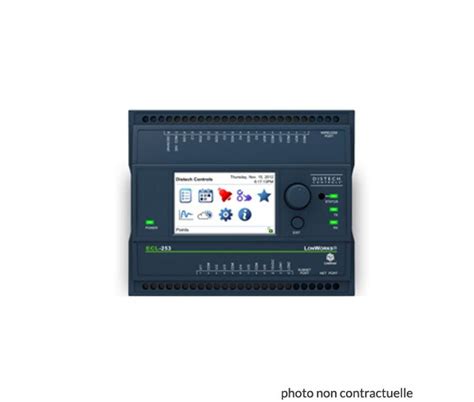 Distech Contrôleur Programmable Ecl 253 Odilon Plus
