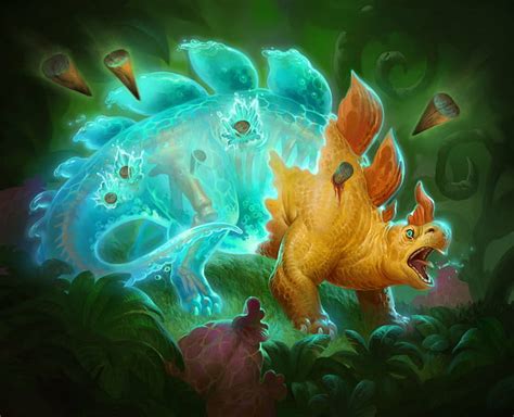 워크래프트 하스 스톤 영웅 워크래프트 공룡 Hd 배경 화면 Wallpaperbetter