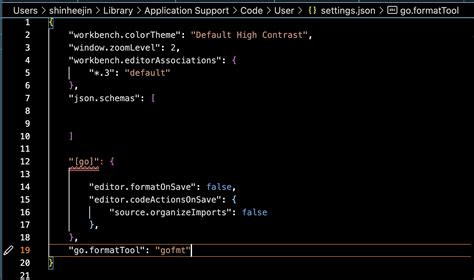 Go Vscode Import Fmt 가 사라질 때 해결 방법