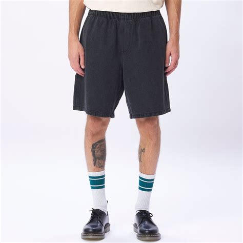 Obey Easy Denim Carpenter Short Dusty Black Beyond