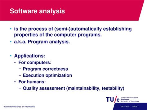 Software Analysis Set Seminar Ppt Download