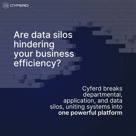 break free from data silos with cyferd cyferd posted on the topic