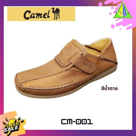 Camel Cm 001 รองเท้าคัดชู แบบสวม รหนังแท้ หนังวัวแท้ สำหรับผู้ชาย ใส่