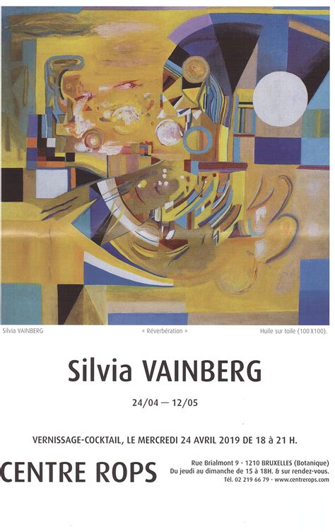 Silvia Vainberg Exposition Areaw