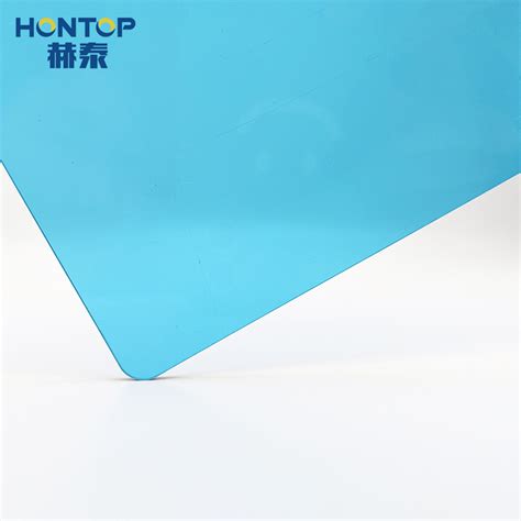 Anti Uv Blue Outdoor Roofing Sheet Polycarbonate Solid Sheet Plastic