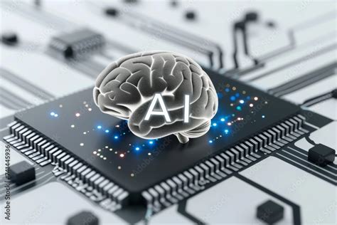 Ai Brain Chip Memory Efficiency Artificial Intelligence Gallium