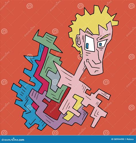Imaginative Character Stock Vector Illustration Of Imagination 58994498