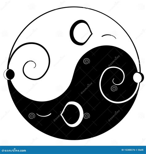 Mouse Yin Yan Stock Vector Illustration Of Contrasts