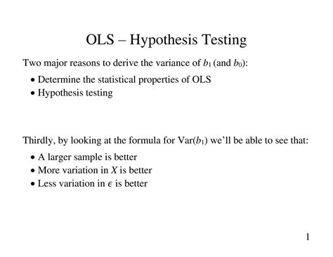 S12 Introduction To Econometrics Detailed Lecture Notes Two Major