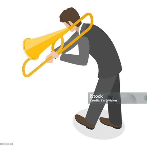 재즈 밴드의 3d 등각 투영 평면 벡터 그림입니다 항목 1 Classical Concert에 대한 스톡 벡터 아트 및 기타 이미지 Classical Concert