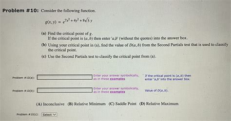 solved problem 10 consider the following