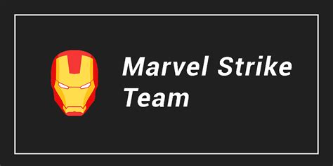 Github Theusfeltrinmarvel Strike Team