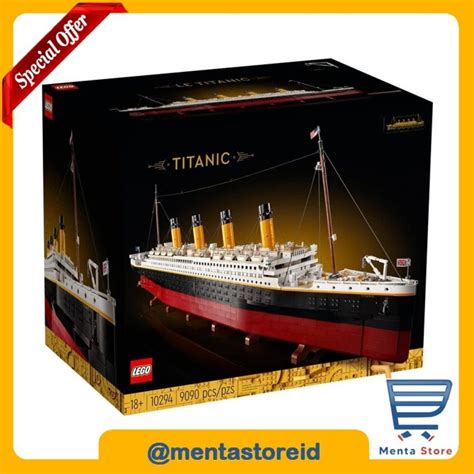 Jual Lego Creator Expert 10294 Titanic Ship Massive Set Display