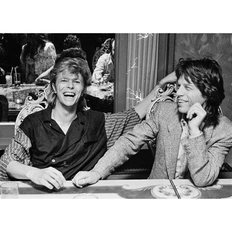 David Bowie And Mick Jagger By Denis Oregan — Shop Iconic Music And Pop Culture Fine Art Prints