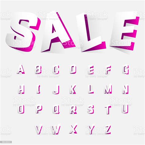 알파벳 편지 종이 핑크 스타일에서 잘라입니다 벡터 일러스트 레이 션 0명에 대한 스톡 벡터 아트 및 기타 이미지 0명 3차원 형태 공예 Istock