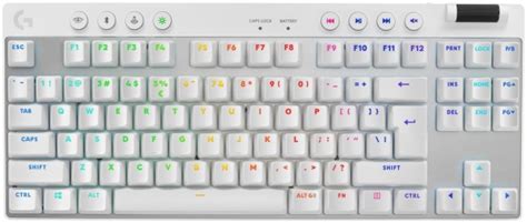 Logitech Pro X Tkl Wireless Gaming Keyboard Tenkeyless With Rgb Lighting English Us Lightspeed