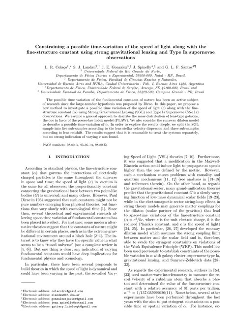 Pdf Constraining A Possible Time Variation Of The Speed Of Light