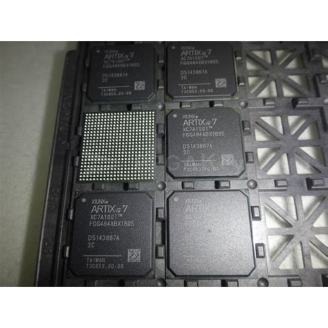 xc7a100t 2fgg484c of xilinx artix 7 fpga fpgakey