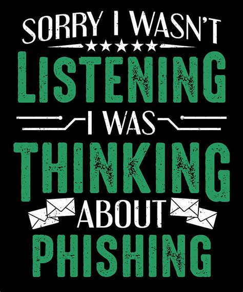 cybersecurity i was thinking about phishing hacker digital art by