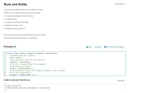 rank and nullity this activity shall determine the
