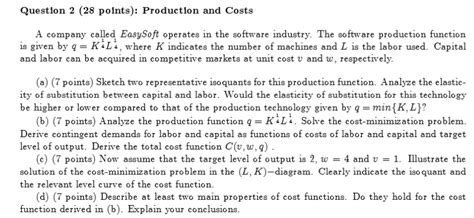 Solved A Company Called Easysoft Operates In The Software