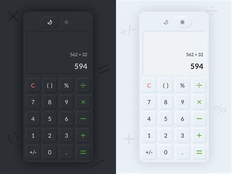 Calculator Neumorphism Ui By Dhaval Gorasiya On Dribbble