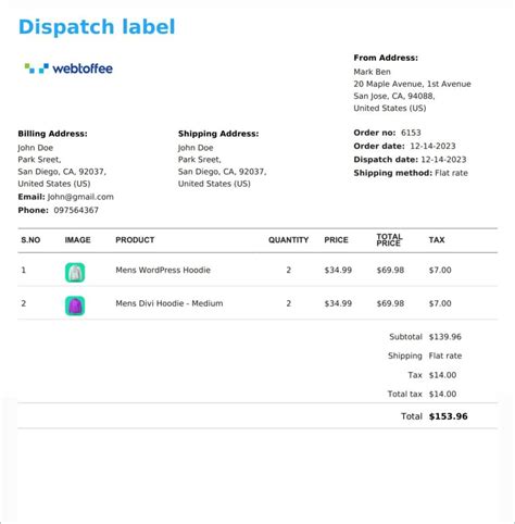 Adding Custom Return Address To Dispatch Labels Webtoffee