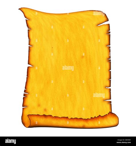 Treasure Map To An Ancient Scroll Stock Photo Alamy