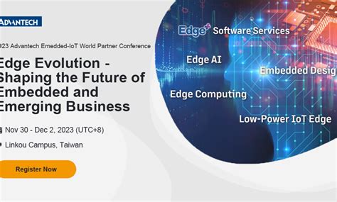 take advantage of the edge evolution at the 2023 advantech embedded iot