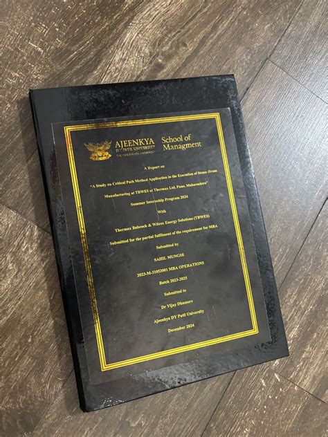 Sahil Mungse On Linkedin Mbajourney Semester3complete Resilience