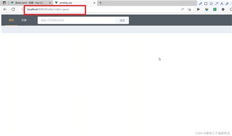 视频弹幕设计网站07 创建videovue3 Video标签 Csdn博客