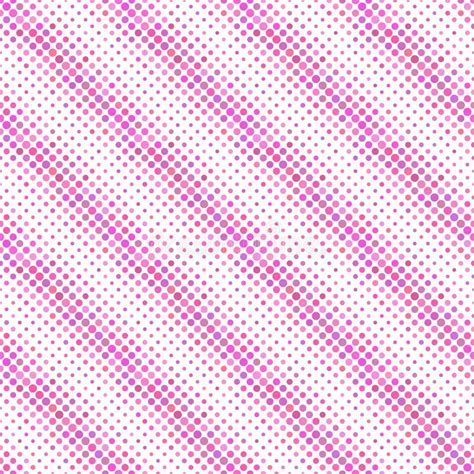 Seamless Pink Abstract Dot Pattern Background Design Stock Illustration