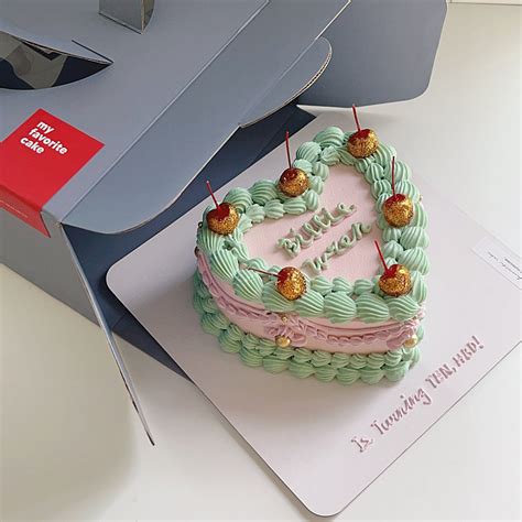 Glitter Cherry Cake My Favorite Cake