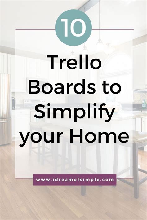 10 Ways To Use Trello For Home Management Artofit