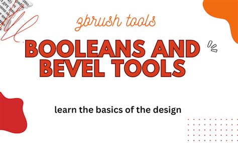 Teach Booleans And Basic Bevel Tools Using Zbrush In 3days By Samuel