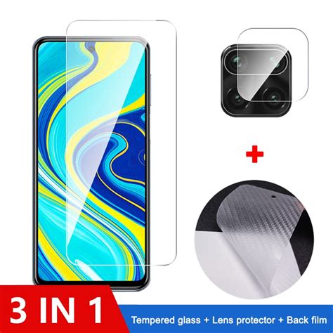 In For Xiaomi Redmi Note Screen Protector For Xiomi Redmi Note Pro Max S Tempered Glass
