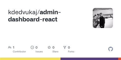 Github Kdedvukaj Admin Dashboard React