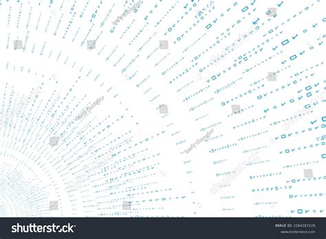 Big Data Visualization Analysis Technology Abstract Stock Vector Royalty Free