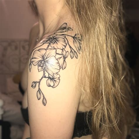 65 Orchid Flower Tattoo With Meaning And Design Ideas